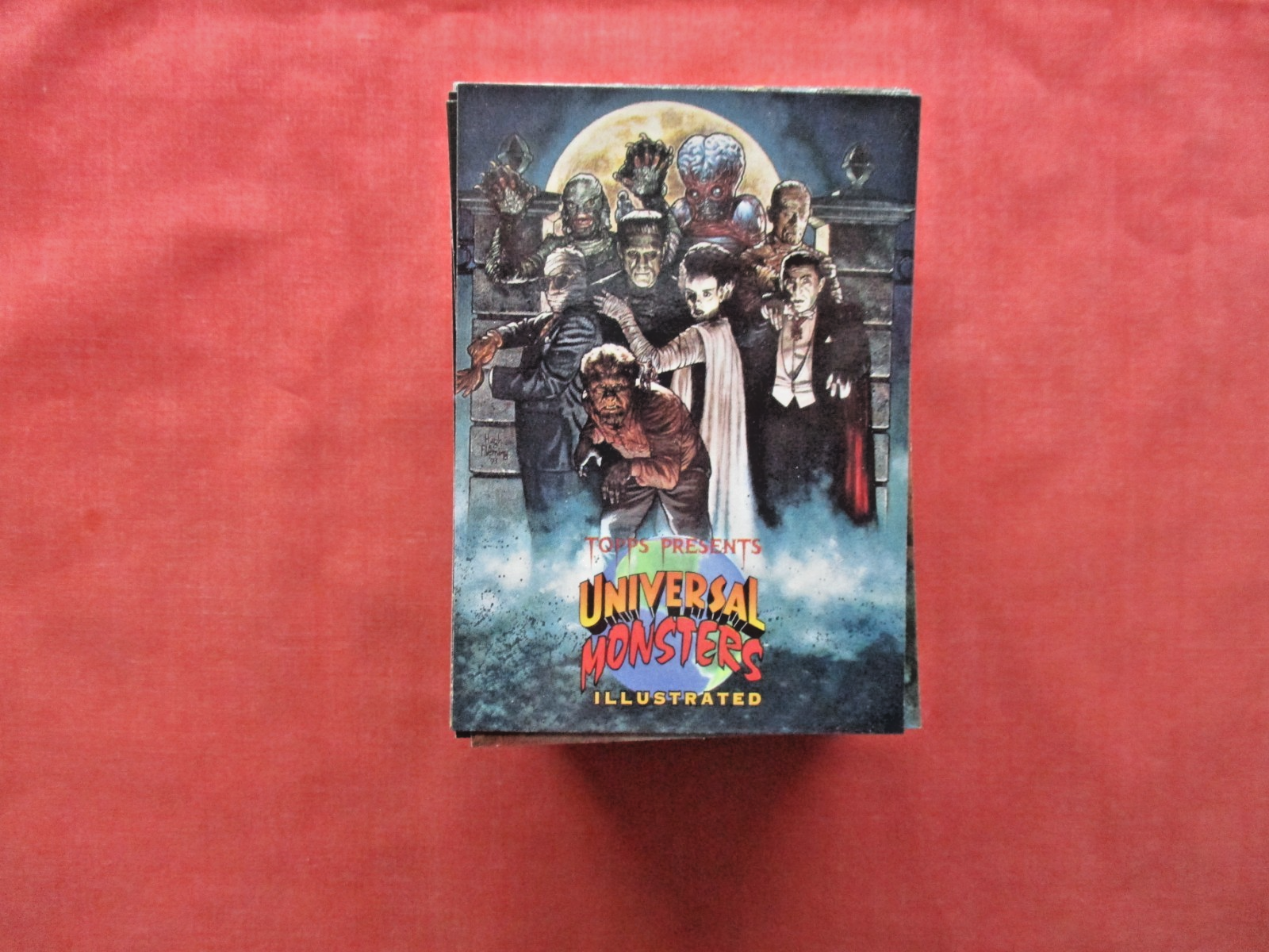 1991 Topps Universal Monsters Illustrated #1-100 Trading Card Base Set ...