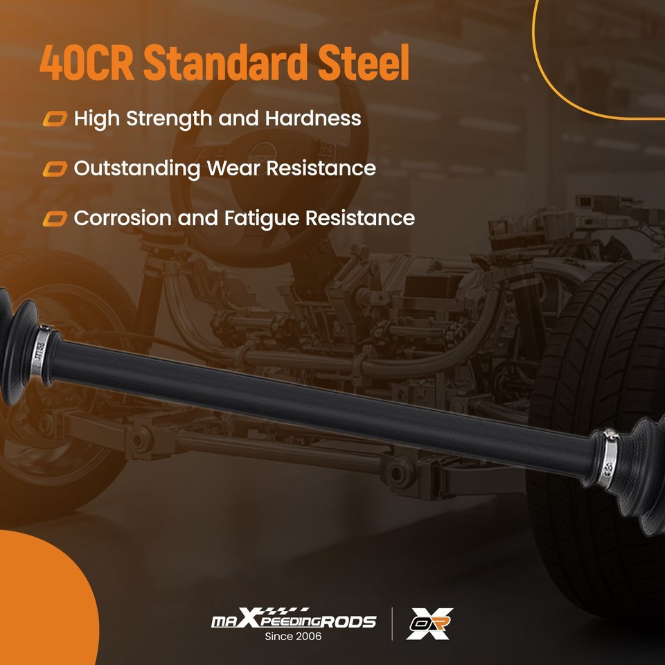 2x Front Left Right CV Axle Assy For Subaru Forester Impreza 2.5L 2003 ...