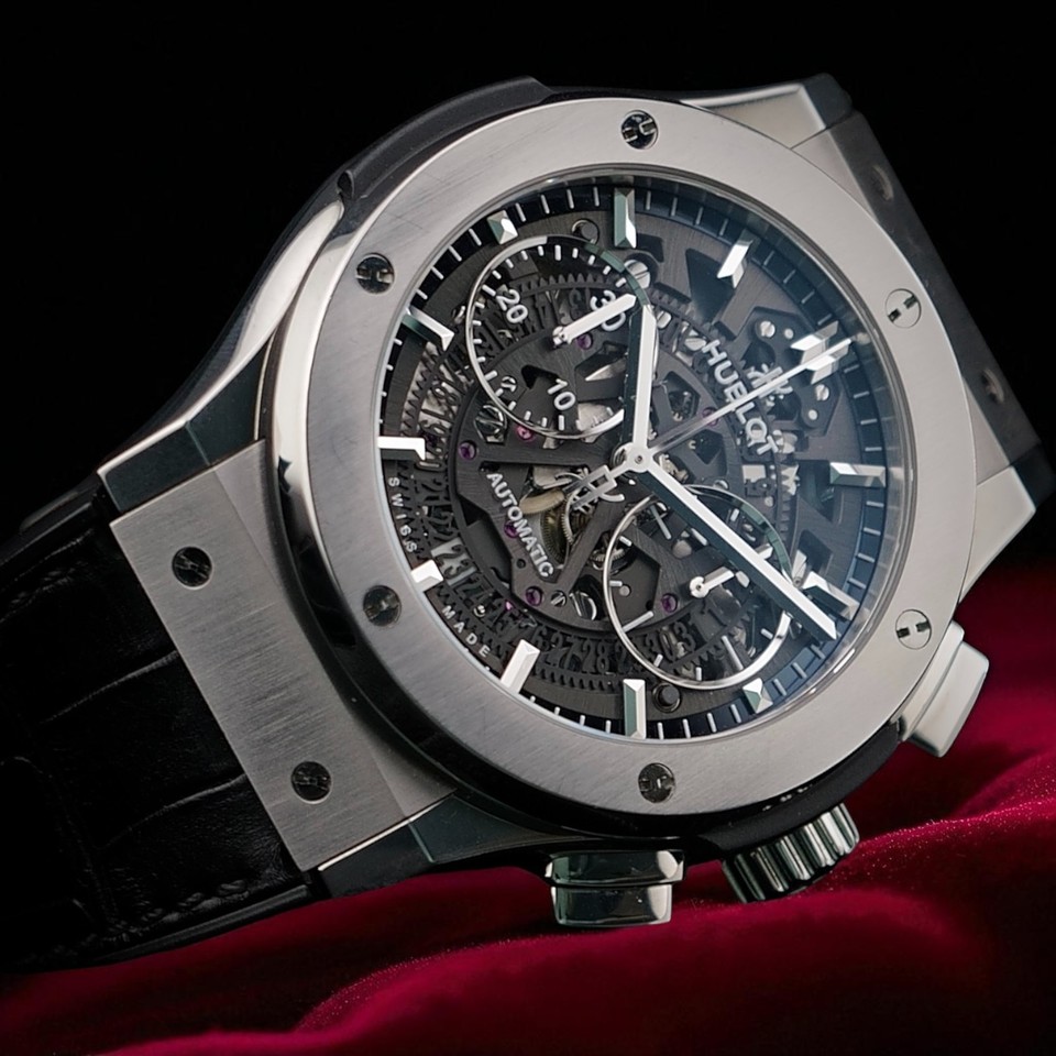 Hublot Classic Fusion Aerofusion Skeleton 45mm – Ref. 525.NX.0170.LR - FULL SET | eBay