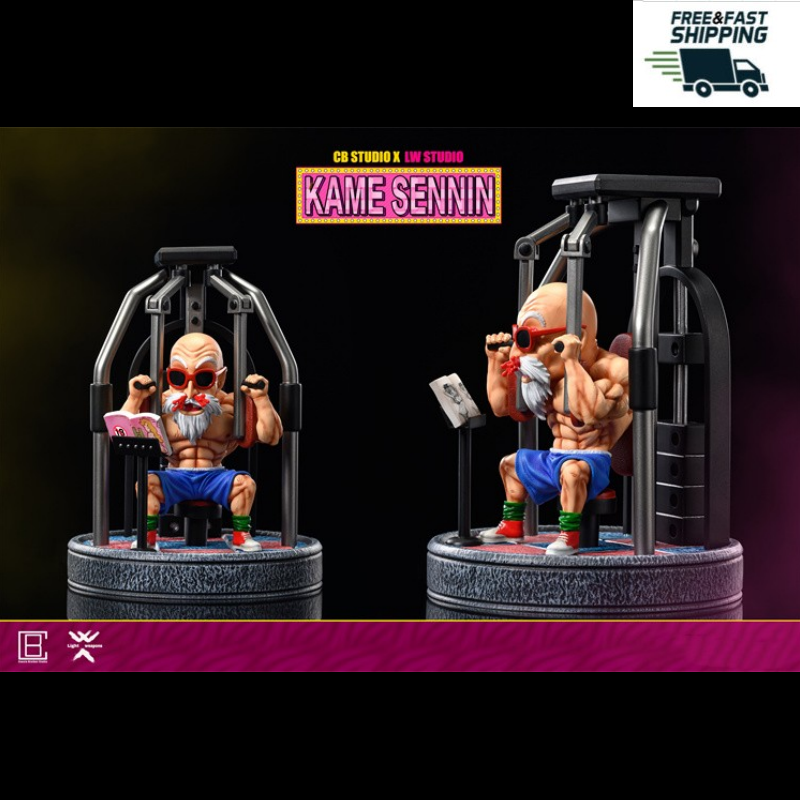 Cousin Brother Studio Gym Series Master Roshi Resin Model Painted In ...