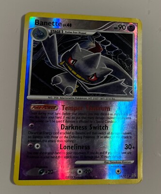 Banette Platinum Base Set 19/127 Reverse Holo Pokemon TCG 2009 MP | eBay