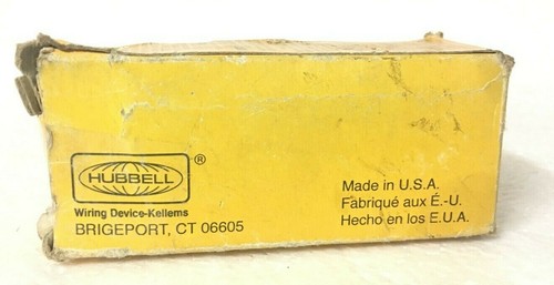 Hubbell HBL5262 Duplex Receptacle - Brown | eBay