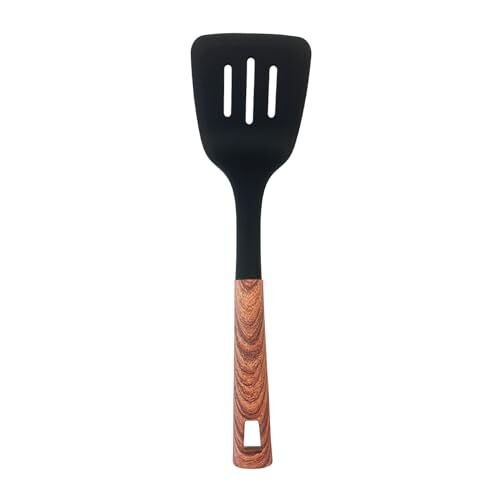 Soft Touch with Wood Grain Handle and Hanging Hole, Heat Nylon Slotted ...