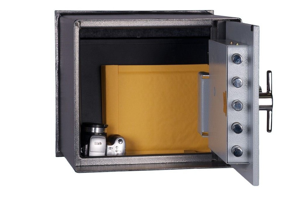 Hollon B2500 B-Rated In-Floor Safe, Relocker, Solid Steel Door, Combo ...