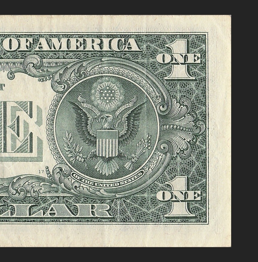 DEC 05 1975 Birthday Fancy Serial Number Date Note One Dollar Bill 12 ...