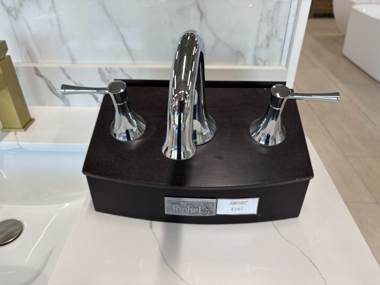 Riobel Faucet 8" Lavatory Faucet in Chrome Open Box MFR # FM08LC | eBay