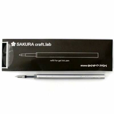 Refills SAKURA craft_lab 001 002 006 007 008 gel ink ballpoint pen R ...