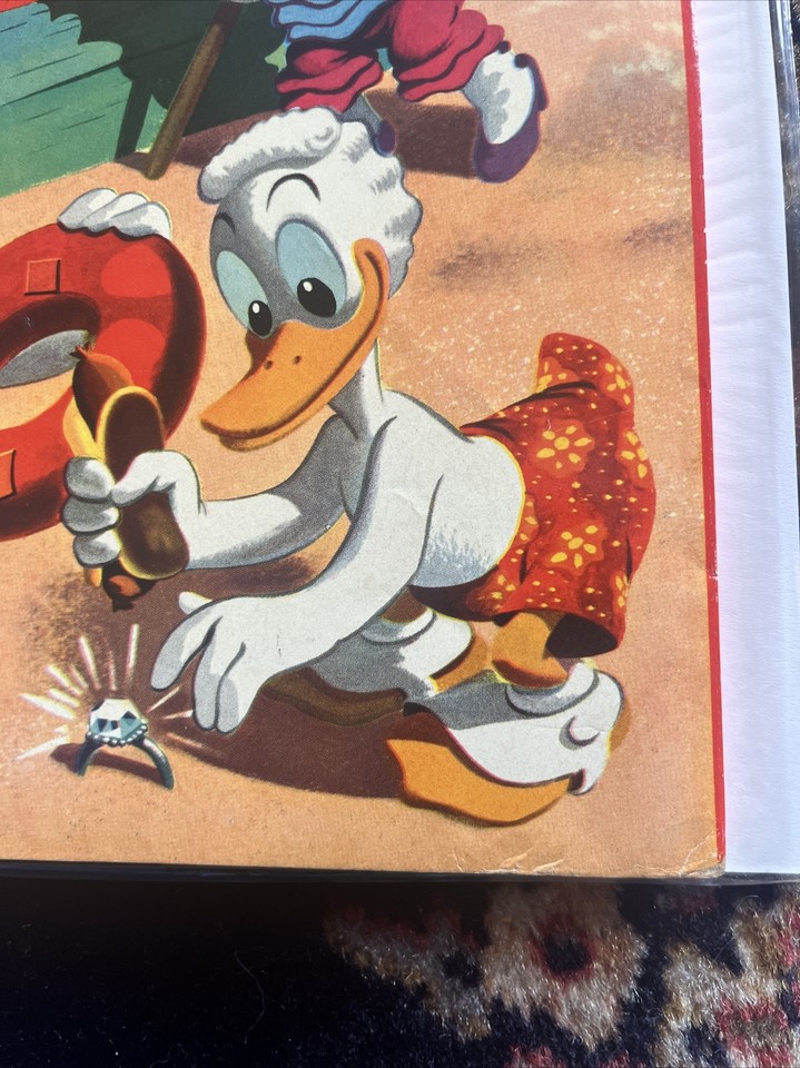 Dell Giant Donald Duck Beach Party #2 (1955) Golden Age Disney High ...