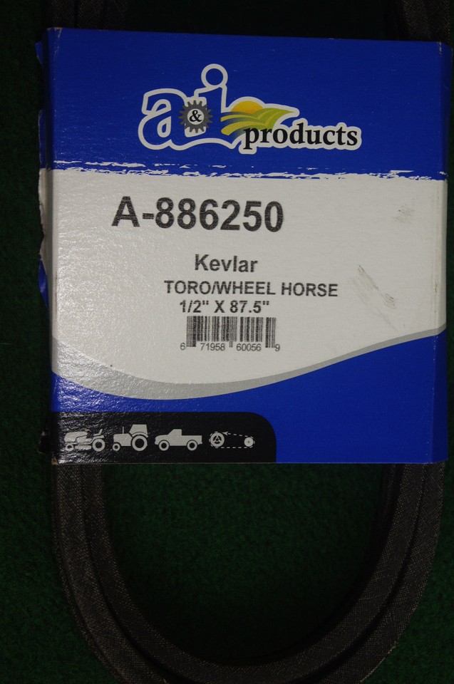 REPLACEMENT for TORO WHEELHORSE 886250 88-6250 BELT w/ ARAMID ...