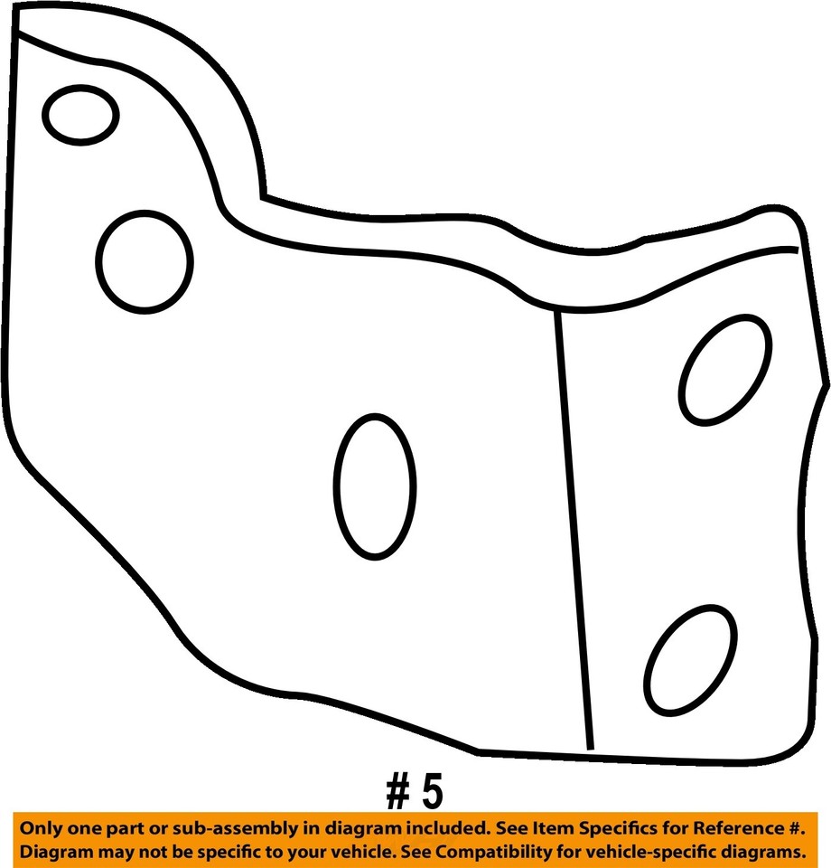 FORD OEM 01-05 Explorer Sport Trac Bumper Components-Impact Bar Arm ...