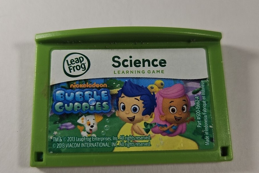 LeapFrog LeapPad Explorer Bubble Guppies Science Learning Game ...