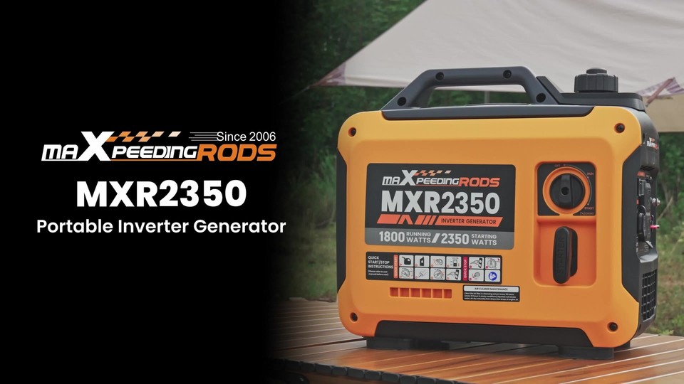 2350 Watt Portable Inverter Generator 15Kg Quiet 58dB For Outdoor ...