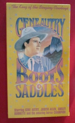 Gene Autry: Boots & Saddles (VHS 1989) | eBay