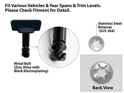 Hitch Cover Bolt fits 2015 - 2024 Traverse Tahoe Yukon Denali 11612235 ...