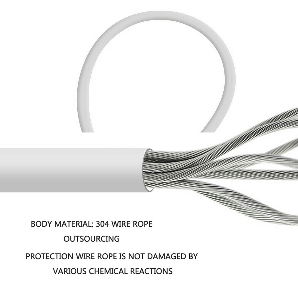 1/8X Window Door Restrictor Child Baby Safety Security Lock Cable Catch ...