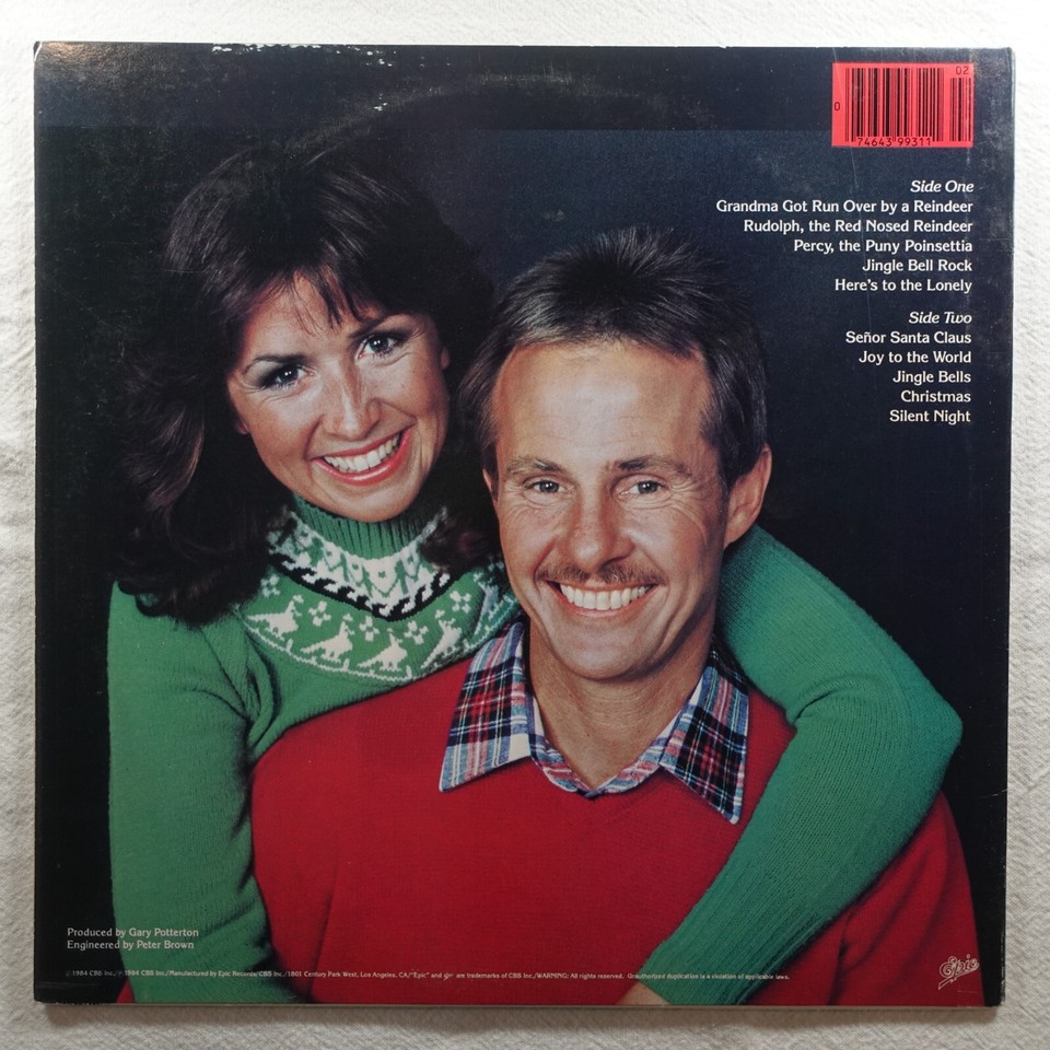 Elmo and Patsy Grandma got Run Over by a Reindeer Record Album Vinyl LP ...