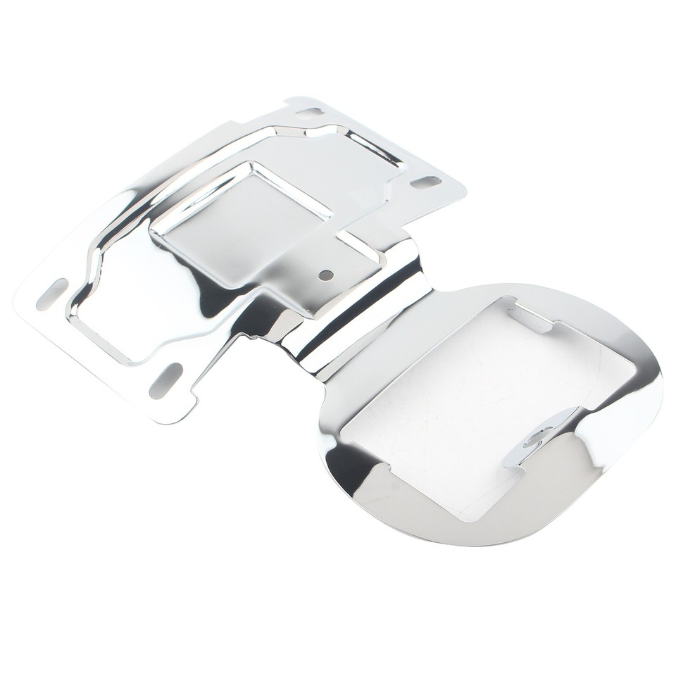 Chrome License Plate Relocation Bracket Kit For Harley Road Electra ...