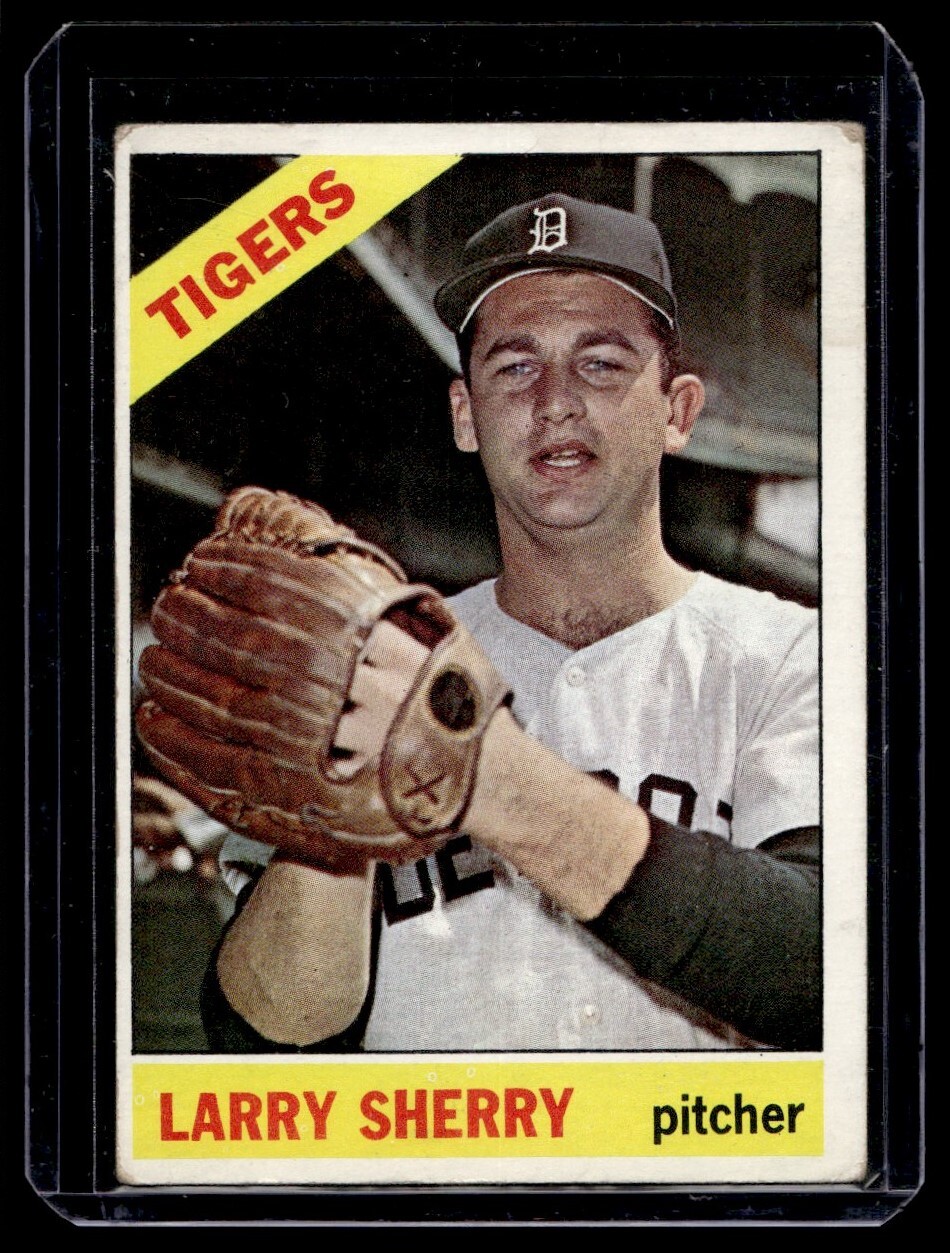 1966 Topps Larry Sherry Detroit Tigers #289 | eBay