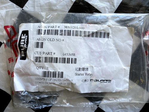 Polaris Sportsman 110 OEM Starter Relay 0453488 for sale online | eBay