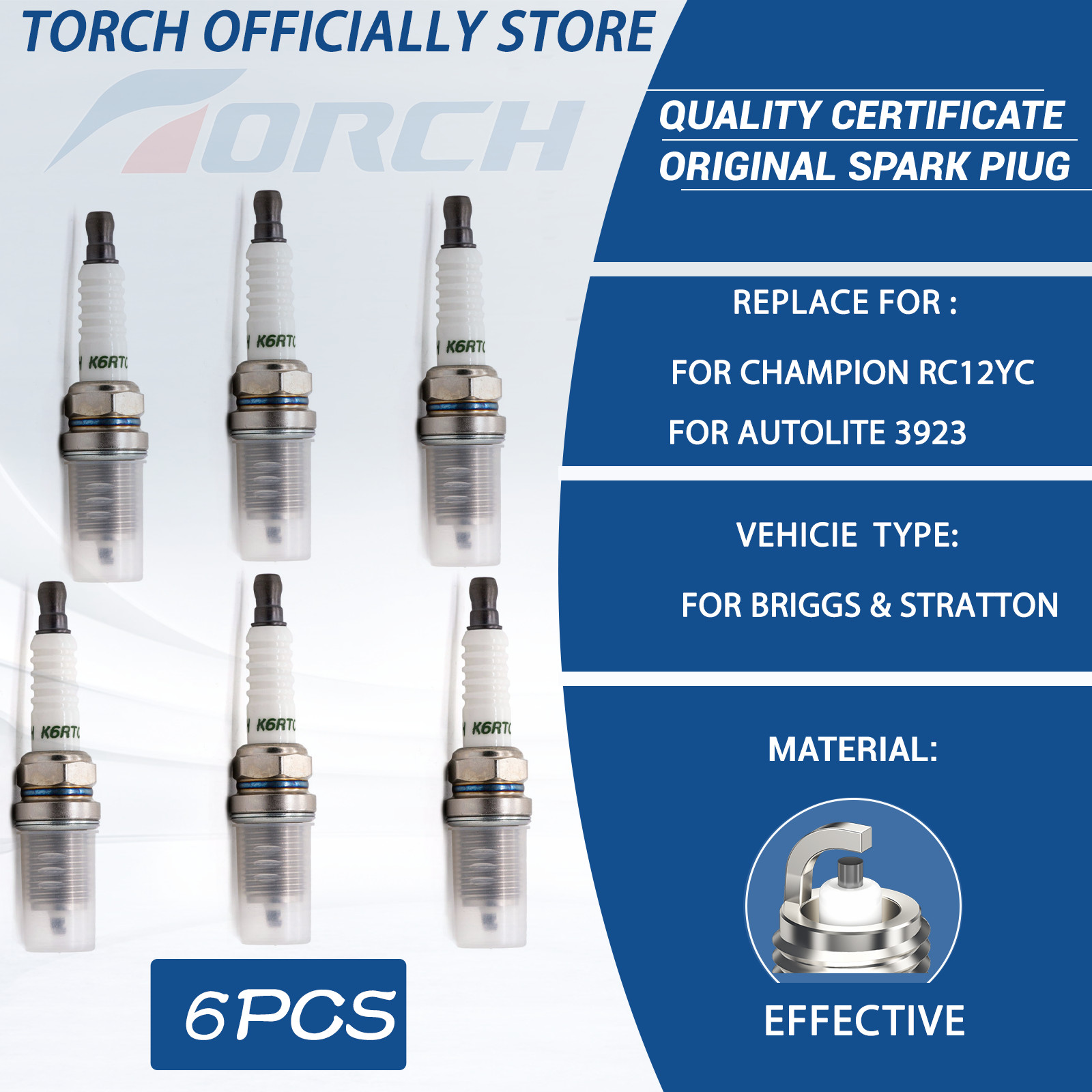 Torch K6RTC - Alternative spark plugs