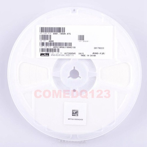 4000PCS/Reel 0805 10uF 6.3V X5R ±10% GRM219R60J106KE19D Ceramic ...