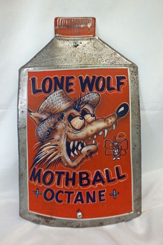 2019 Dan Keys Rat Rod Art Sign Hot Rod Kustom Garage Ed Roth Style 20 x ...