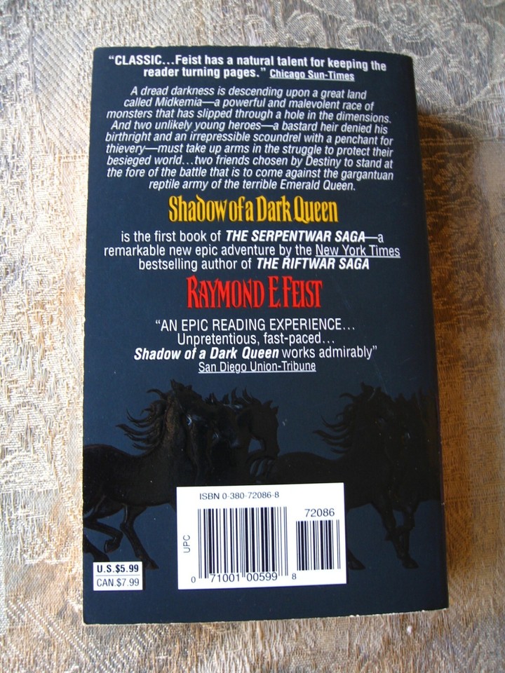 Raymond E. Feist - Shadow of a Dark Queen (The Serpentwar Saga #1 ...
