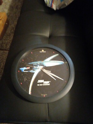 Star Trek The Next Generation Centric Wall Clock 1992 Paramount ...