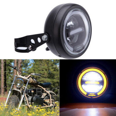 Motorcycle LED Headlight High Lo DRL Amber Light For Coleman ct200u ex ...