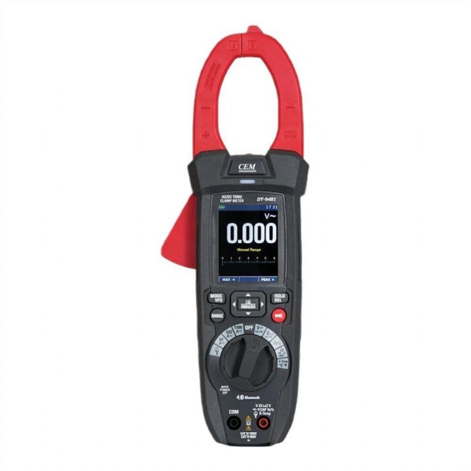 CEM DT-9481 AC/DC TRMS Solar Clamp Meter (1500V) | eBay