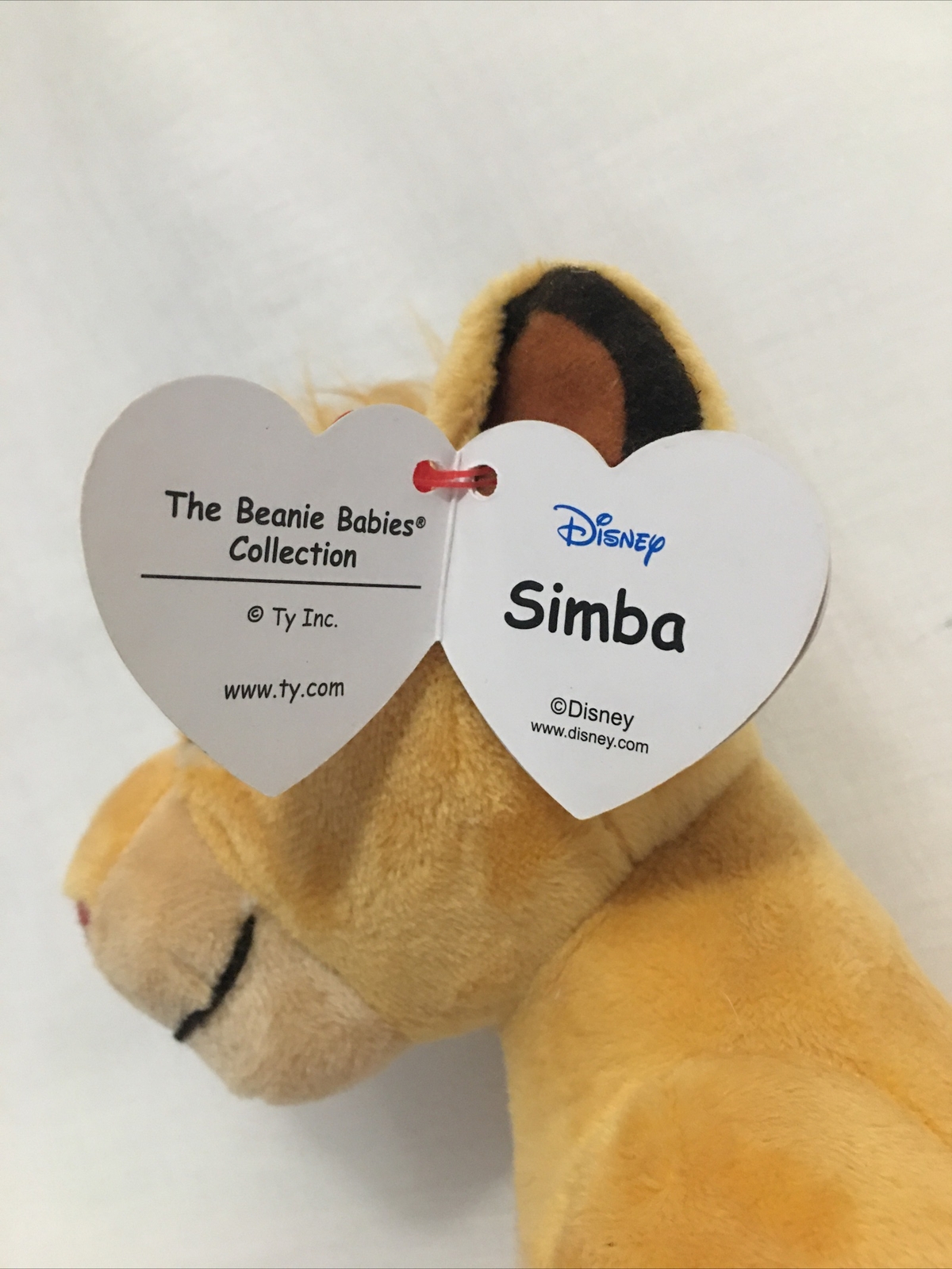 TY Beanie Baby 8" SIMBA the Lion King (Disney) Plush Animal Toy MWMTs ...