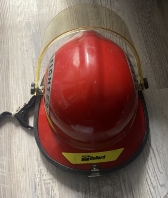 Bullard FX 6-1/2 to 8 Size Fire Helmet with Face Shield and Shroud | eBay