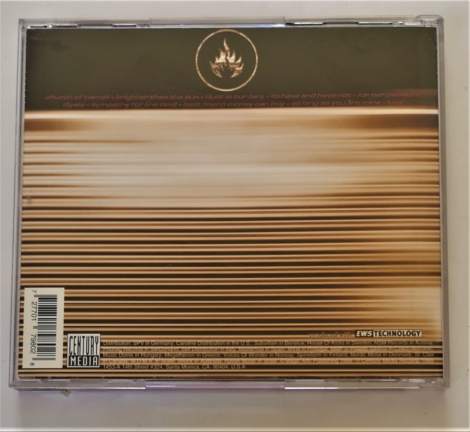 Skeleton Skeletron by Tiamat (CD, Oct-1999, Century Media (USA)) for ...