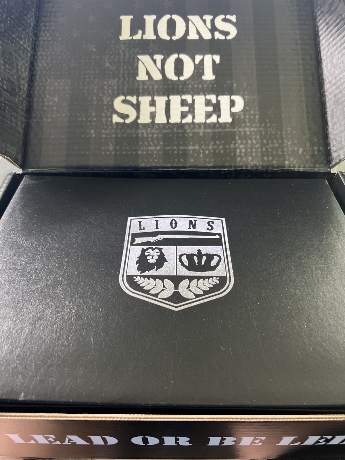 Lions Not Sheep Black Box #1 Sean Whalen Auto XXL | eBay
