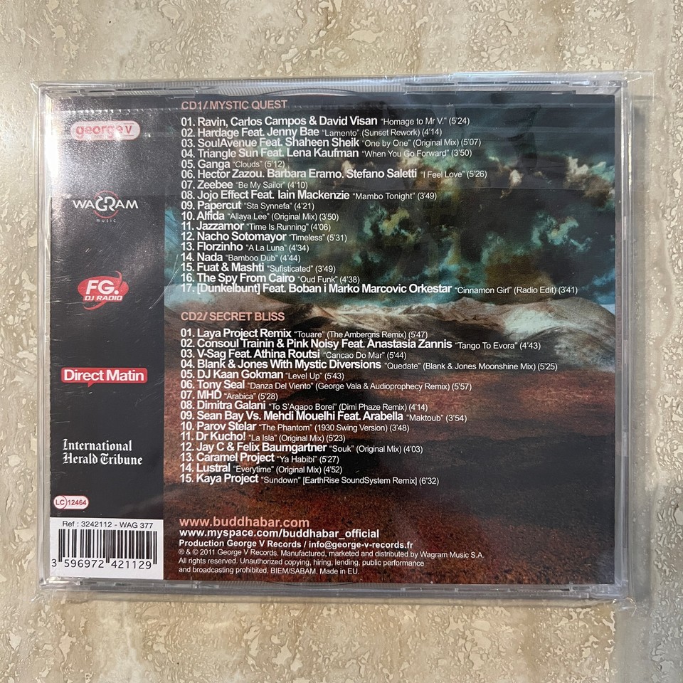 CD Buddha-Bar Ravin & David Visan 2011 George V Records 2-Discs (NEW ...