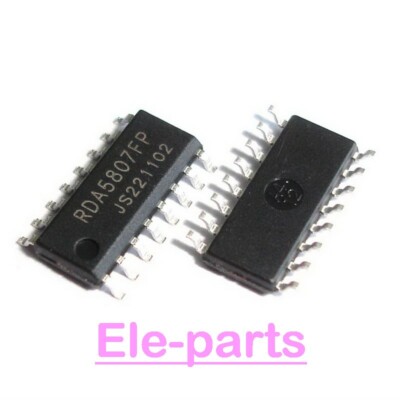 50 PCS RDA5807FP SOP-16 RDA5807 SMD-16 Single-chip Fm Receiver Module ...