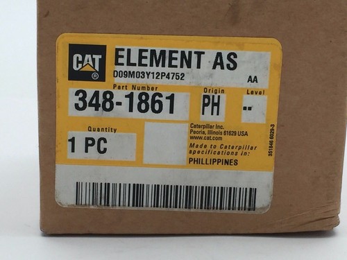 CAT Caterpillar 348-1861 Filter Element AS 3481861 x2 | eBay