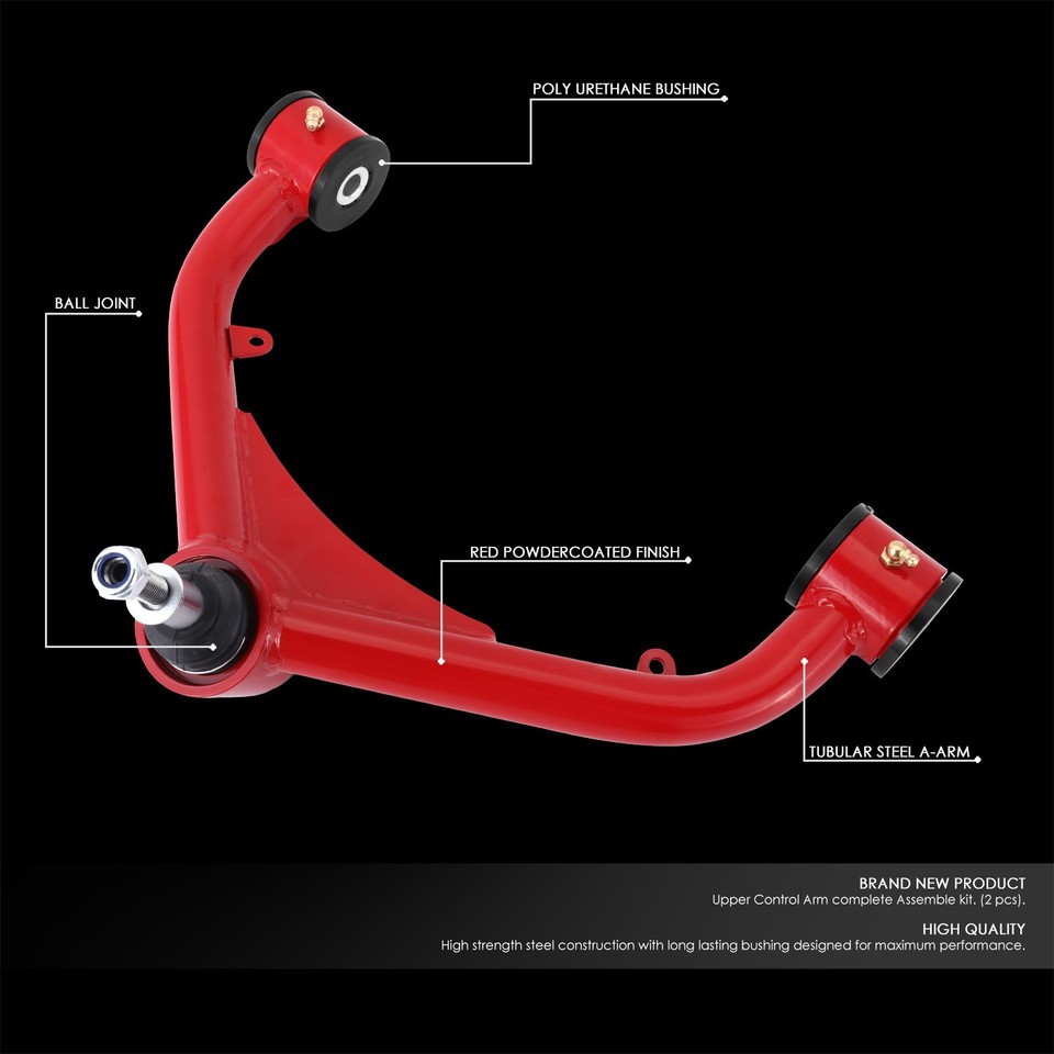 J2 For 99-13 Chevrolet Silverado 1500 GMC Sierra Red Front Upper ...