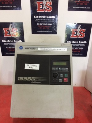 Allen Bradley 1336 Plus Drive 1336S-BRF100-AA-EN-HA2-L6 10 HP Series D ...