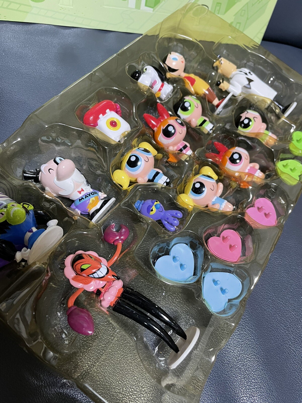 RARE Powerpuff Girls Collection Figure Cartoon Network SEGA TOYS PPG ...