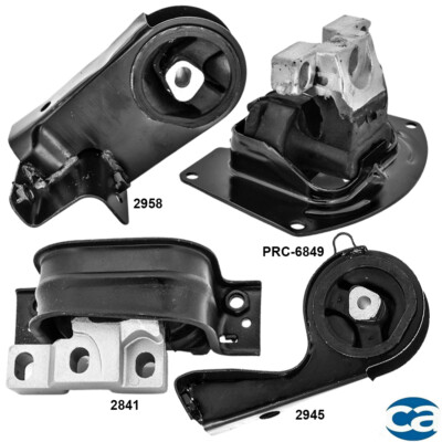 Engine Motor Mounts & Trans. Mount 4Pcs Set for Chrysler Cirrus 98-99 ...
