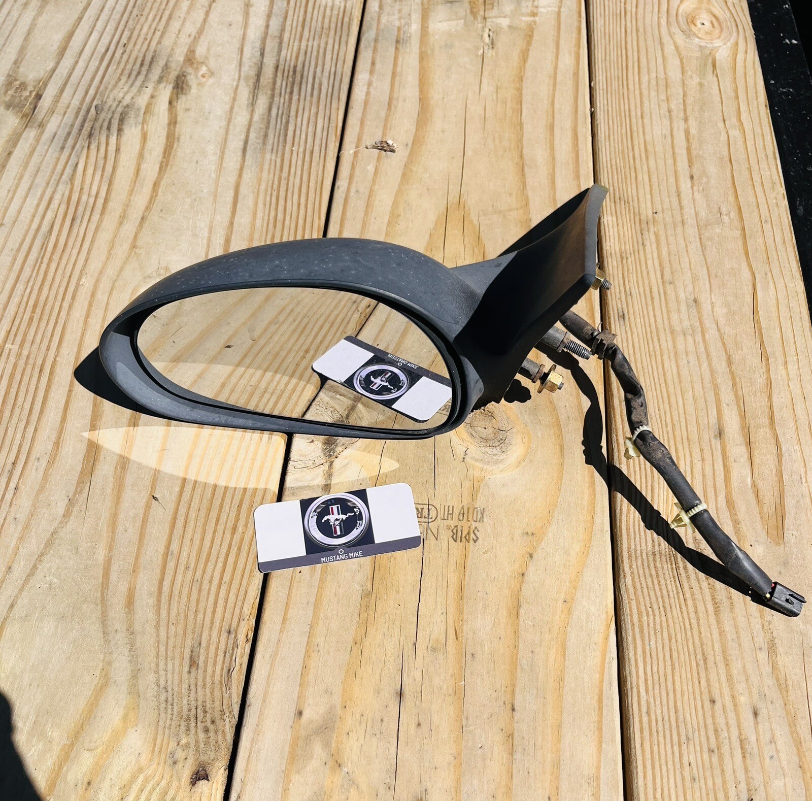 1994-1998 Ford Mustang Driver Side LH Side View Mirror Power | Black ...