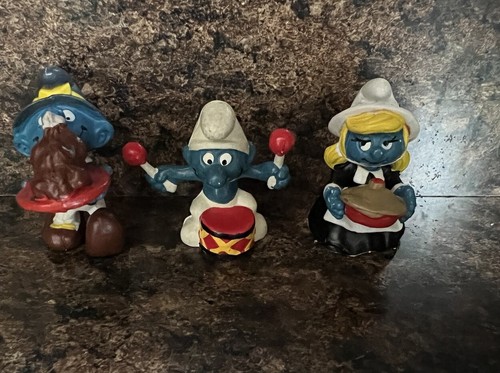 Smurf Figure Lot (3 Figures) Vintage | eBay