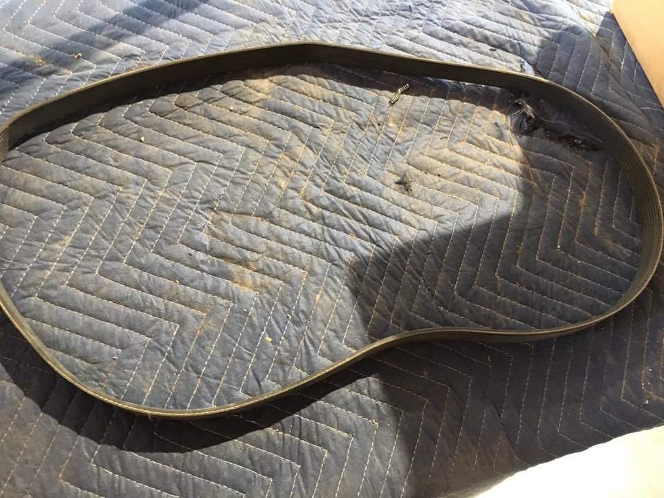 Slightly Used Caterpillar 350-8742 Serpentine Belt CAT 1684 mm 66.30" 8 ...