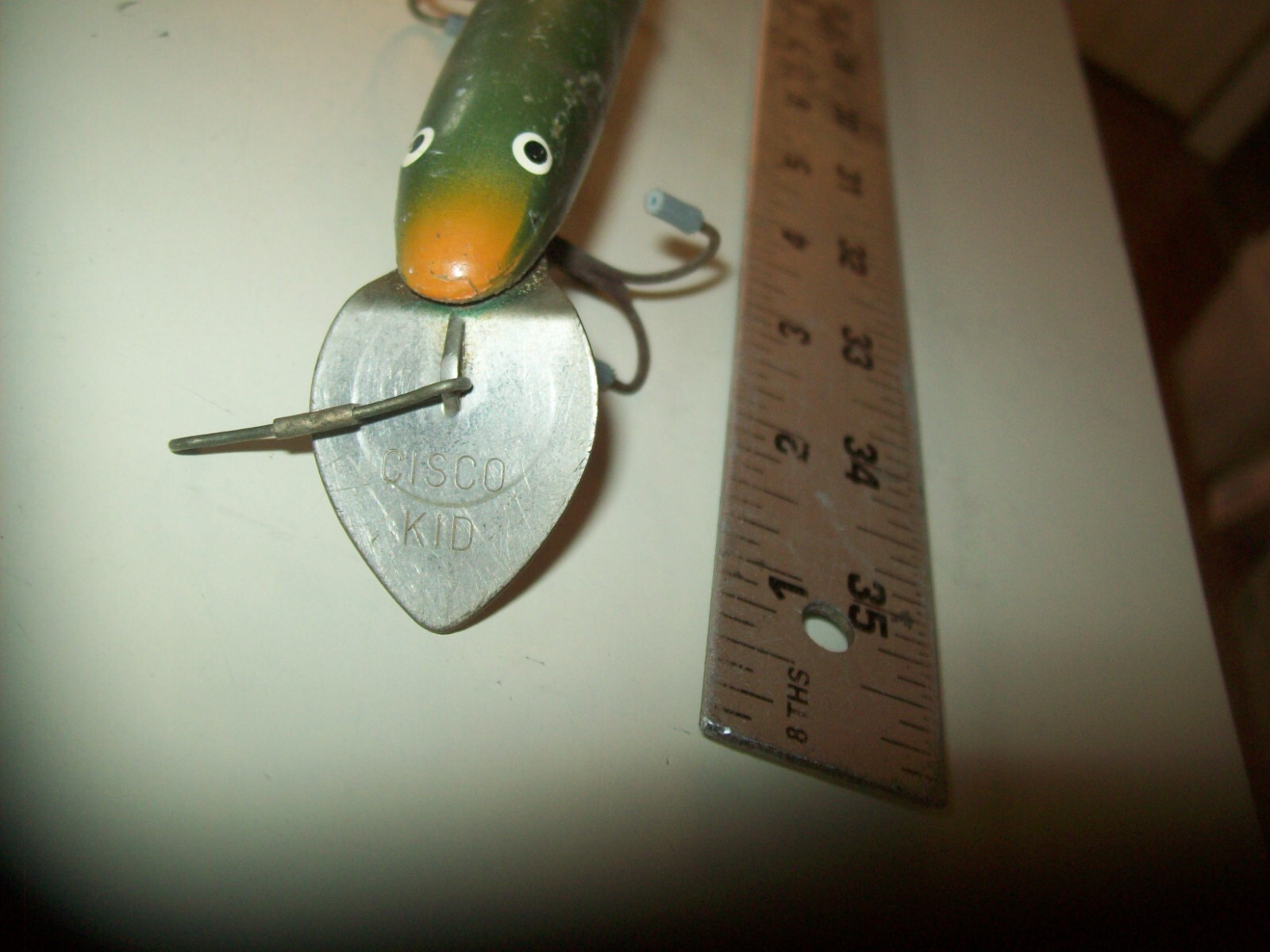 6" Long Musky Cisco Kid Vintage Plastic Muskie Fishing Lure Wallsten ...