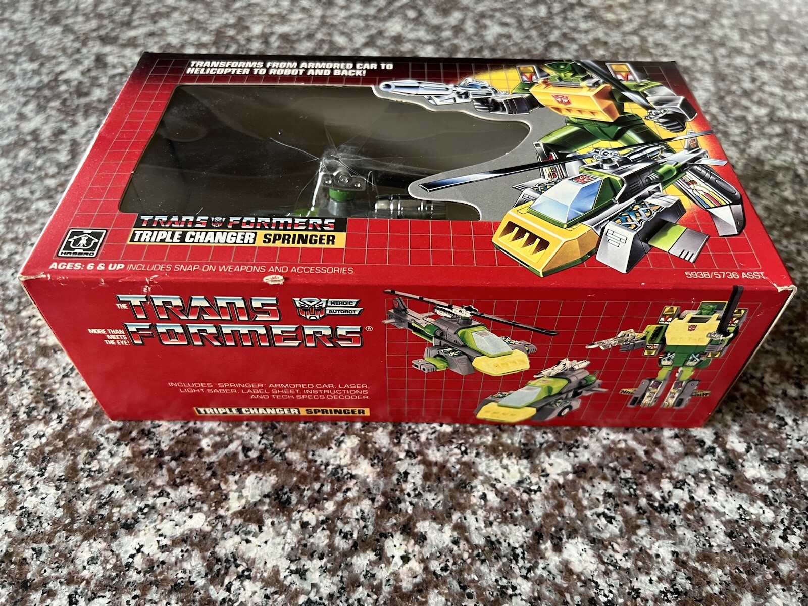 Transformers G1 Springer Autobot 1986 MISB | eBay