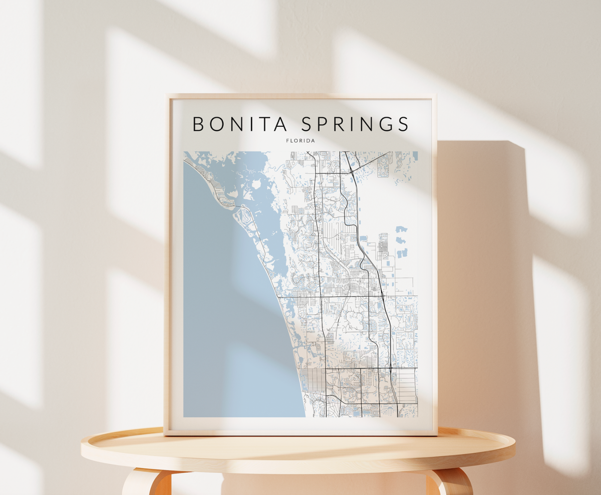 Mapa De Bonita Florida