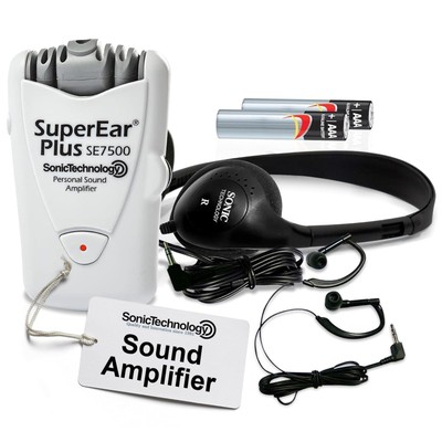 Personal Sound Amplifier, Pocket Sound Amplifier, Headphones & Discreet ...