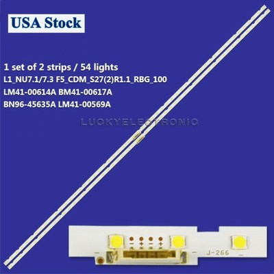 LED Backlight Strips For Samsung LM41-00570A LM41-00614A UN65NU7100 ...