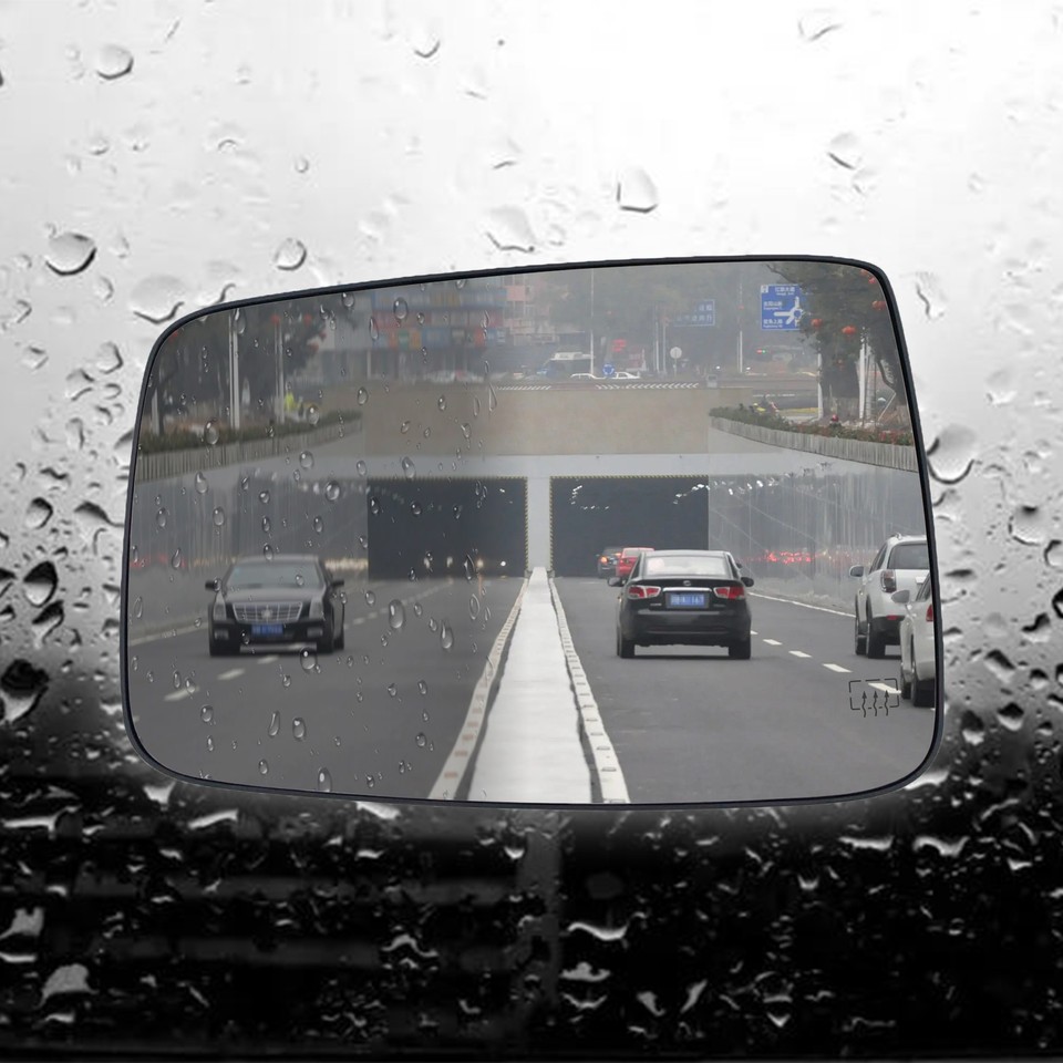 Left Driver Side Exterior Mirror Glass W/ Power Heated For Dodge Ram ...